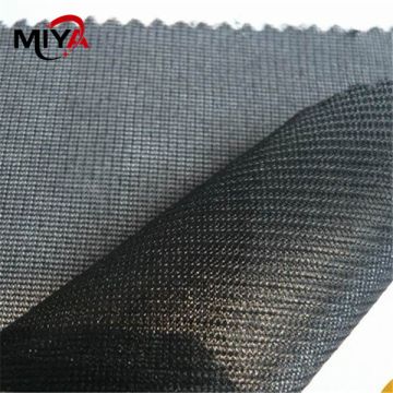 Quality PA Double Dot Warp Knitting Woven Fusing Interlining 100% Polyester for sale