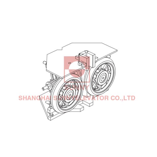 Quality 10m/S Elevator Roller Guides Shoes For Medium High Speed Lifts for sale