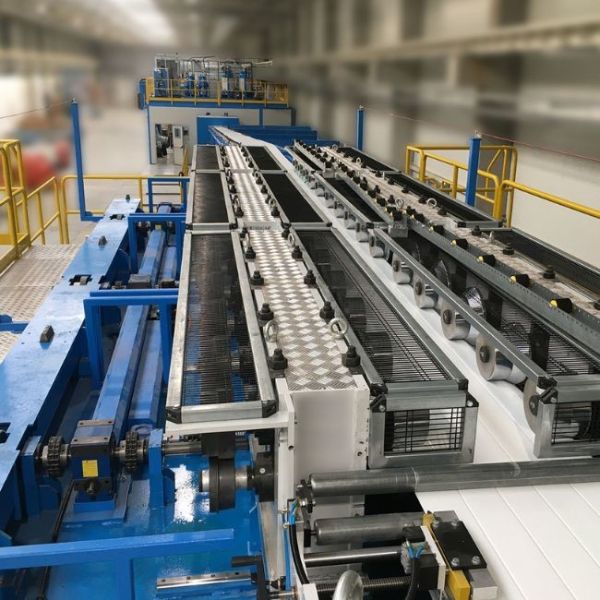 Quality Continuous PU Sandwich Panel Production Line for sale