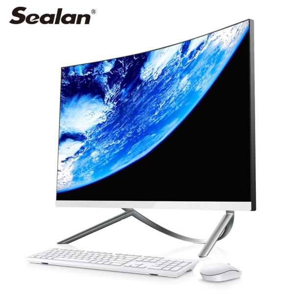 Quality Intel Core I7 4G RAM All In One Computer With Curved Monitor Thickness 0.8cm for sale