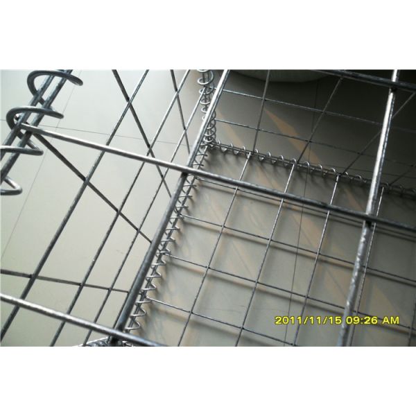 Quality Diameter 2.7mm-4mm PVC Coated Rock Cages For Landscaping for sale