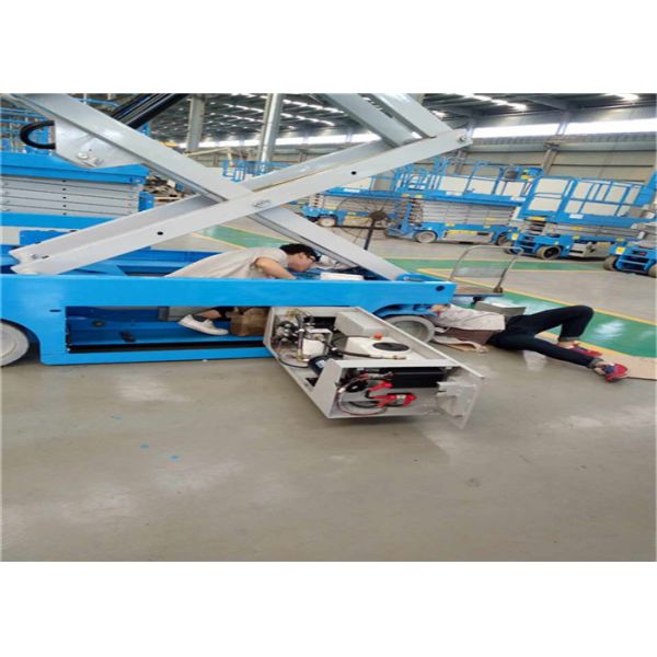 Quality 6m Heavy Duty Hydraulic Platform Lift Easy Maintain With Tilt Level Sensor for sale