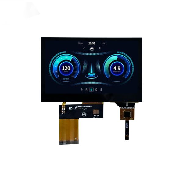 Quality 4.3'' IPS 480*RGB*272 Tft Lcd Display 40 Pin RGB Interface Capacitive Touch for sale