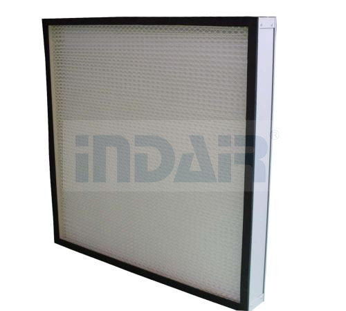 Quality Mini Pleated Clean Room HEPA Filters , PTFE HEPA Filter 0.3 Micron With CE UL FM for sale