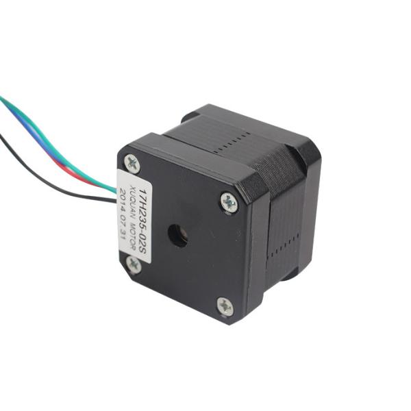 Quality 42mm High Efficiency NEMA 17 Stepper Motor , 1.8° Step Angle 1.33A for 3D for sale