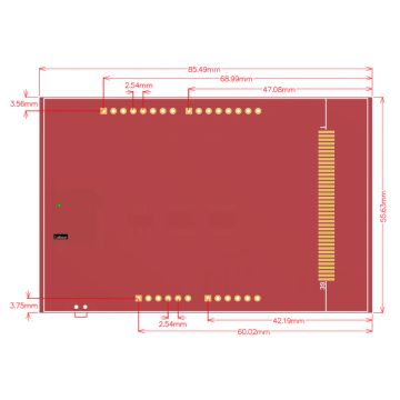 Quality 480x320 Arduino Display Module 3.5 Inch Lcd Display For UNO MEGA2560 Board for sale