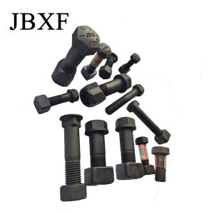 Quality E320 Excavator Undercarriage Parts Track Shoe Bolt And Nut for sale