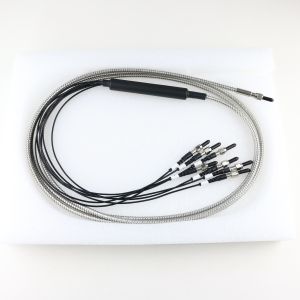 Quality Hexagonal 271-core SMA905 patch cord with armored tube for sale