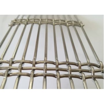 Quality Decorative Facade Architectural Woven Wire Mesh Ginning Weaving Flexibility for sale