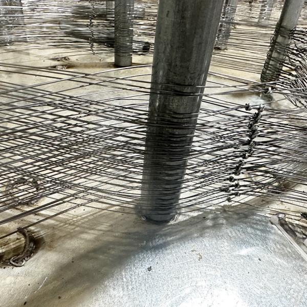 Quality Invisible Anti Tank Barrier Fence Wire Obstacle Round Hole Mesh for sale