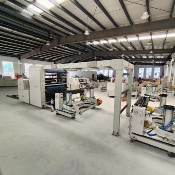 Quality Three Servo Fully Automatic Slitting Machine For 45-450g Paper High Speed for sale