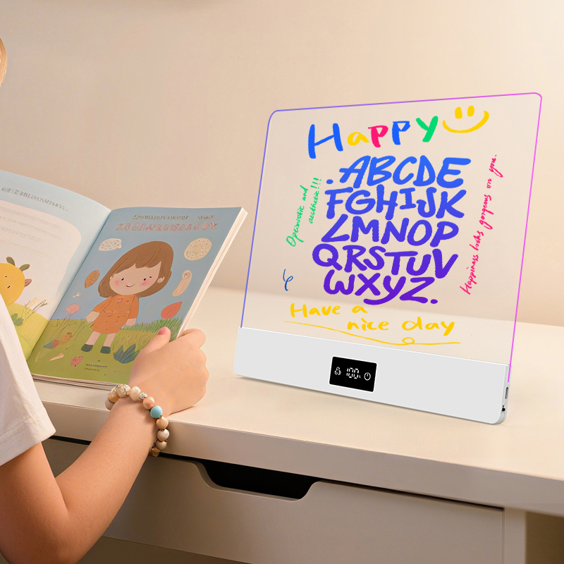 Quality Factory Direct Best Seller Rechargeable 2000mah Battery Table Lamp Night Light for Kids Room LED Drawing Board for sale