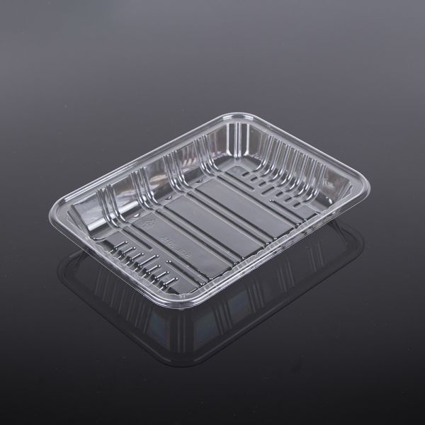 Quality Recycled Disposable 20*15*3cm Disposable Fruit Tray for sale