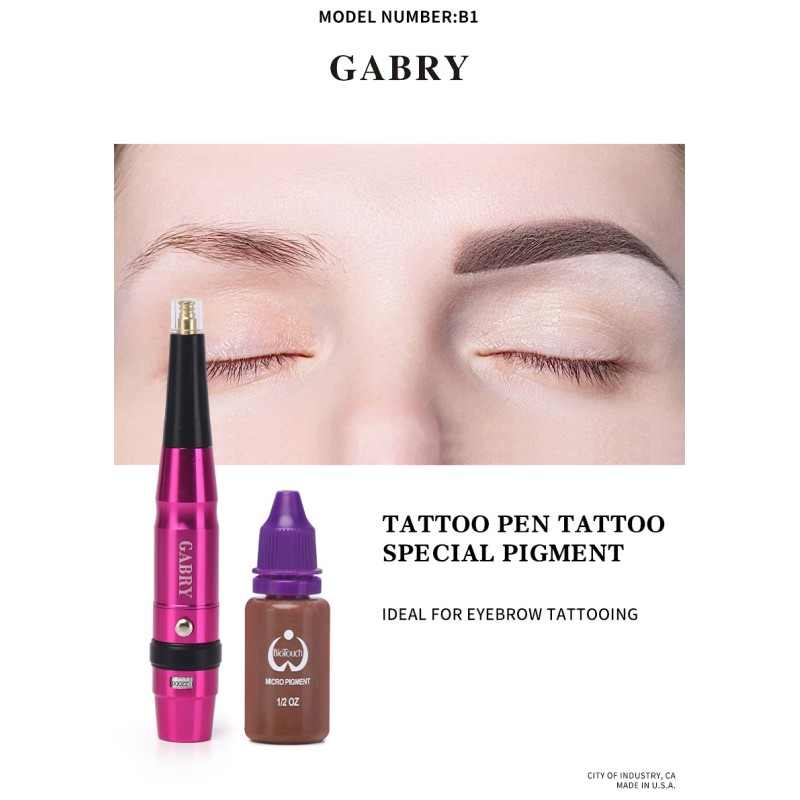 Factory Customized Lips Eyebrows Pen Microblading Semi Permanent Makeup Tattoo Pen