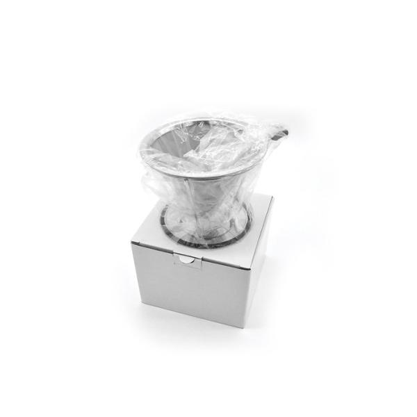 Quality 125mm Stainless Steel Mesh Coffee Filter Pour Over Stand Paperless for sale