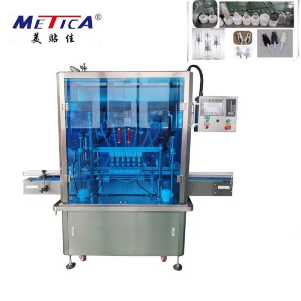 Quality Perfume Bottle Vacuum Overflow Filling Machine 1500-2500BPH Multi-Nozzle Type for sale