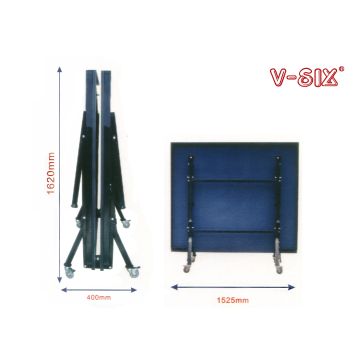 Quality V-SIX Foldable Table Tennis Table Easy Install With Lock Guard System Europe / for sale