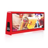 Quality 100W P4 SMD1921 Taxi Top LED Display 5000nit 1000*360mm for sale
