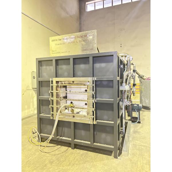 Quality ISO834-1 Fireproof Glass Steel Structure Fireproof Coating Fire Testing Furnace for sale
