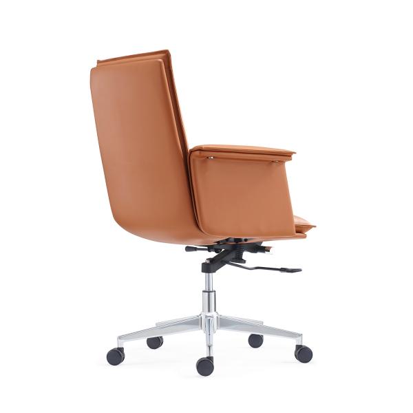 Quality MID Back Leather Executive Desk Chair PU Manager Office Chair for sale