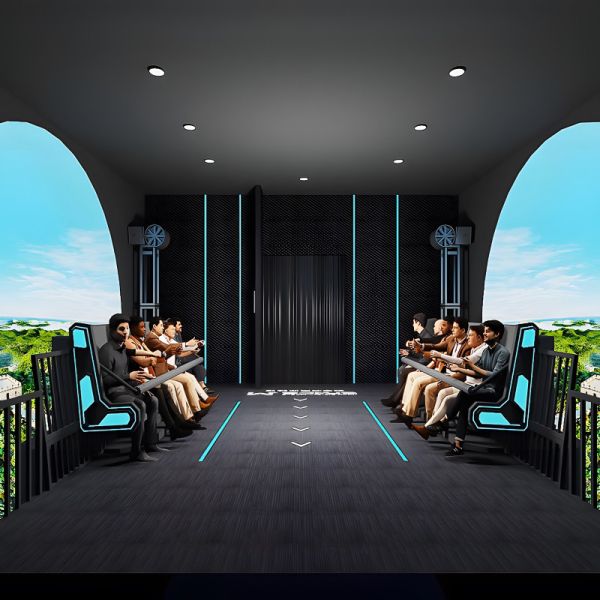 Quality Flying Theater 10D 11D 12D Dome Cinema Virtual Reality Motion Simulator for sale