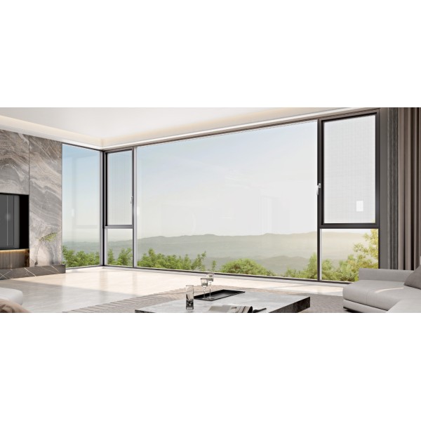 Quality Durable Aluminum Swing Window with 10 Years Warranty Customized Size and Multi-point Locking for sale