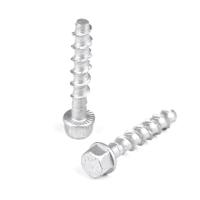 Quality Quick Installation M6 45mm Carbon Steel Drilling Self Anchor Bolt with HEX Head for sale