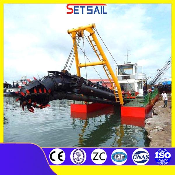 Quality 12 Inch Slot Type Cutter Suction Dredger with Anchor Boom Lifelong After-sales for sale