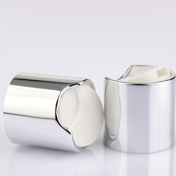Quality Shiny Silver Aluminium Wine Bottle Screw Caps 20410 for sale