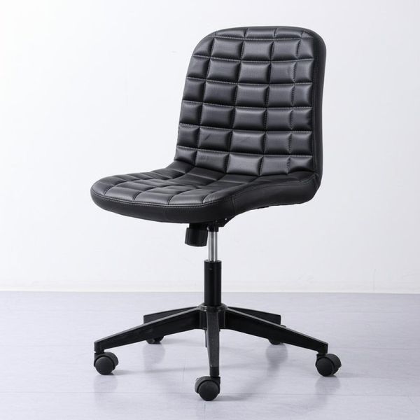 Quality 25.5 Inches Modern Style Indoor Use PU Office Chair with Swivel Function and Adjustable Height for sale