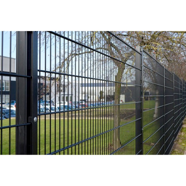 Quality OEM 3D Triangle V Mesh Fencing Panels Powder Coated Gray Color for sale