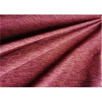Quality Two Way Stretch Polyester Spandex Fabric Melange Performance For Sport Garment T for sale