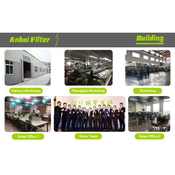 Black Fiberglass Filter Bag For Cement Plant Corrosion Resistance 6