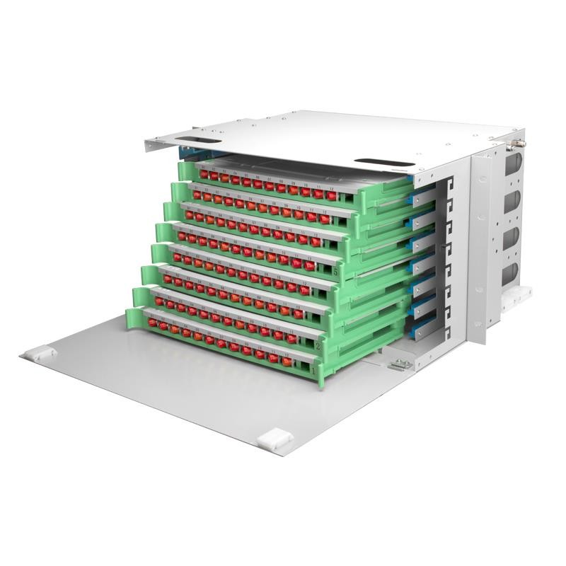 Quality ODF 19 Rack Patch Panel Sc Adapter Fc Patch Panel 6U 96 Core for sale