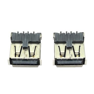 Quality Female DIP Soldering USB Socket Connector pinout USB2.0 4Pin Type A for sale
