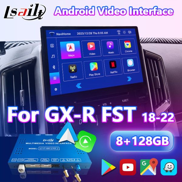 Quality Lsailt Android Multimedia Video Interface for Toyota Land Cruiser LC200 GXR GX-R FST LC 200 2018-2022 for sale
