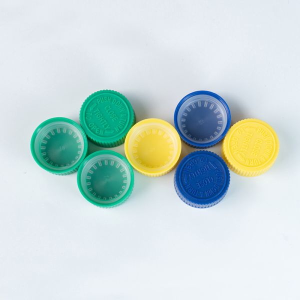 Quality Recyclable Child Resistant Closure , 28/400 CRC Cap for sale