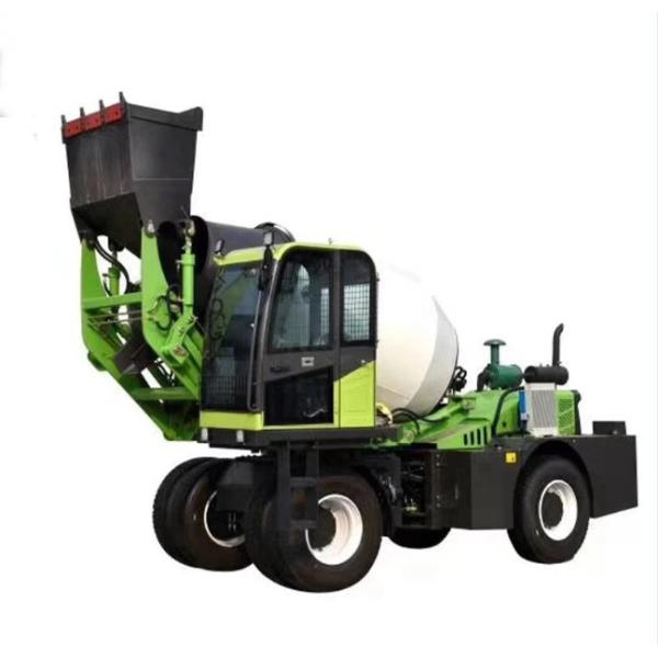 Quality 1.6m³ Mobile Diesel 4X4 Self Loading Concrete Mixer Truck for sale