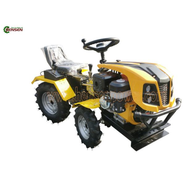 Quality Synchronized 4x4 Gasoline Tractor Mini Tractor With Driver Seat And 3 Disc Mower for sale