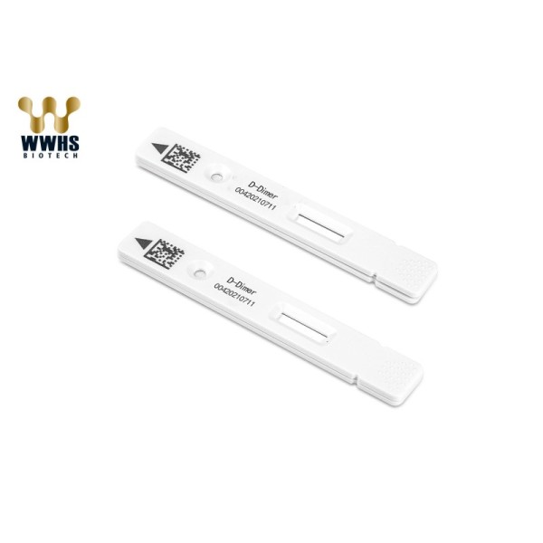 Quality WWHS Cardiac Testing Kit IFA Colloidal Gold IVD D-Dimer Diagnostic for sale