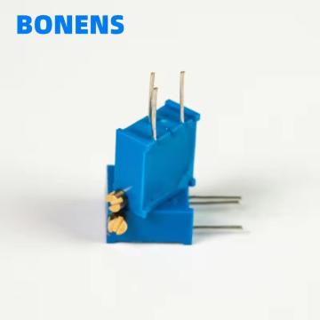Quality 3296w 10k ohm 0.5 watt glass glaze multiturn rotary trimmer potentiometers for sale