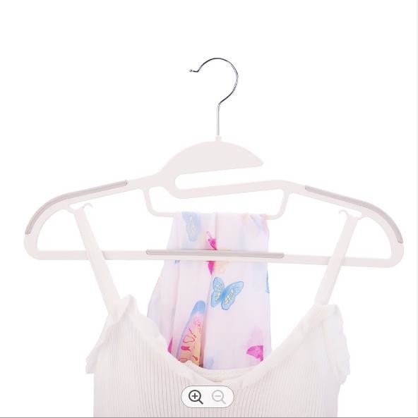 Quality 40.9cm Metal Cloth Hanger , Green Metal Shirt Hangers for sale