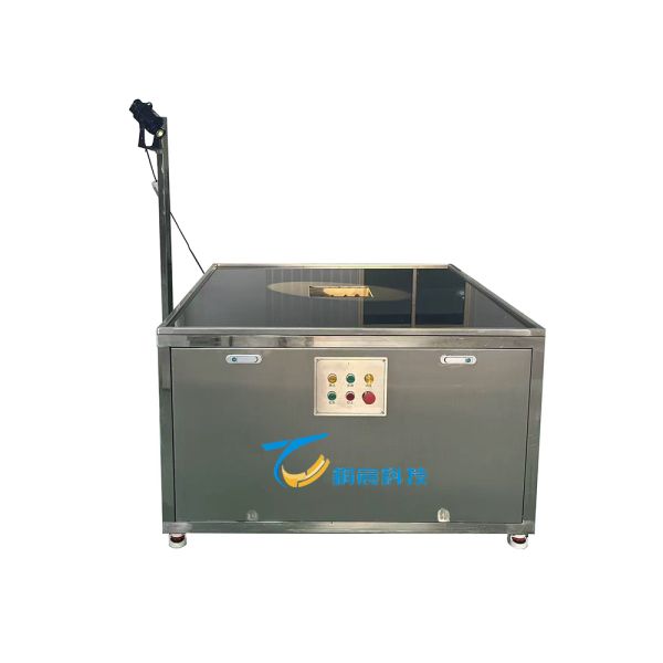 Quality Instruction Of  Smog Detection Bench Filtration Media Air Permeability Tester for sale