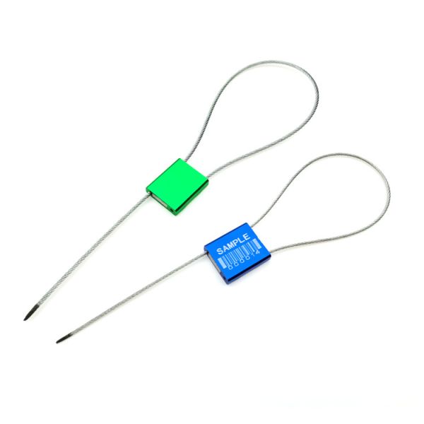 Quality Markable Area 26*22mm Pull Tight Tamper Proof Security Container Numbered Cable for sale