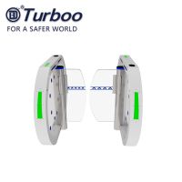 Quality SUS 304 Waist Height Swing Barrier Gate Pedestrian Barrier Gate Office Building Access Control Swing Gate 24V Turnstile for sale