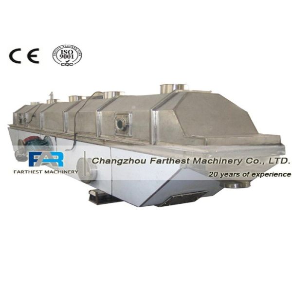 Quality Professional Fluid Bed Dryer Machine Vibrating Motor Driving For Poultry Feed for sale