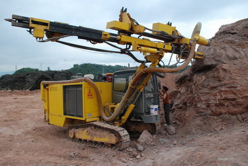 Quality High Pressure KT11S Hard Rock DTH Drilling Rig Machine for sale