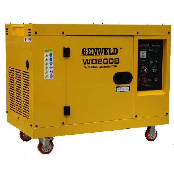 Quality WD200B 200A Silent Diesel Welder Generator for sale