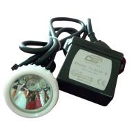 Quality 15000 Lux DC 4.2V Mining Hard Hat Lights 3.7V with Short Circuit Protection for sale
