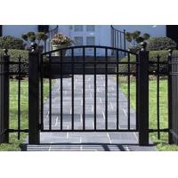 Quality Stainless Steel Wrought Iron Metal Fence Gate For House for sale